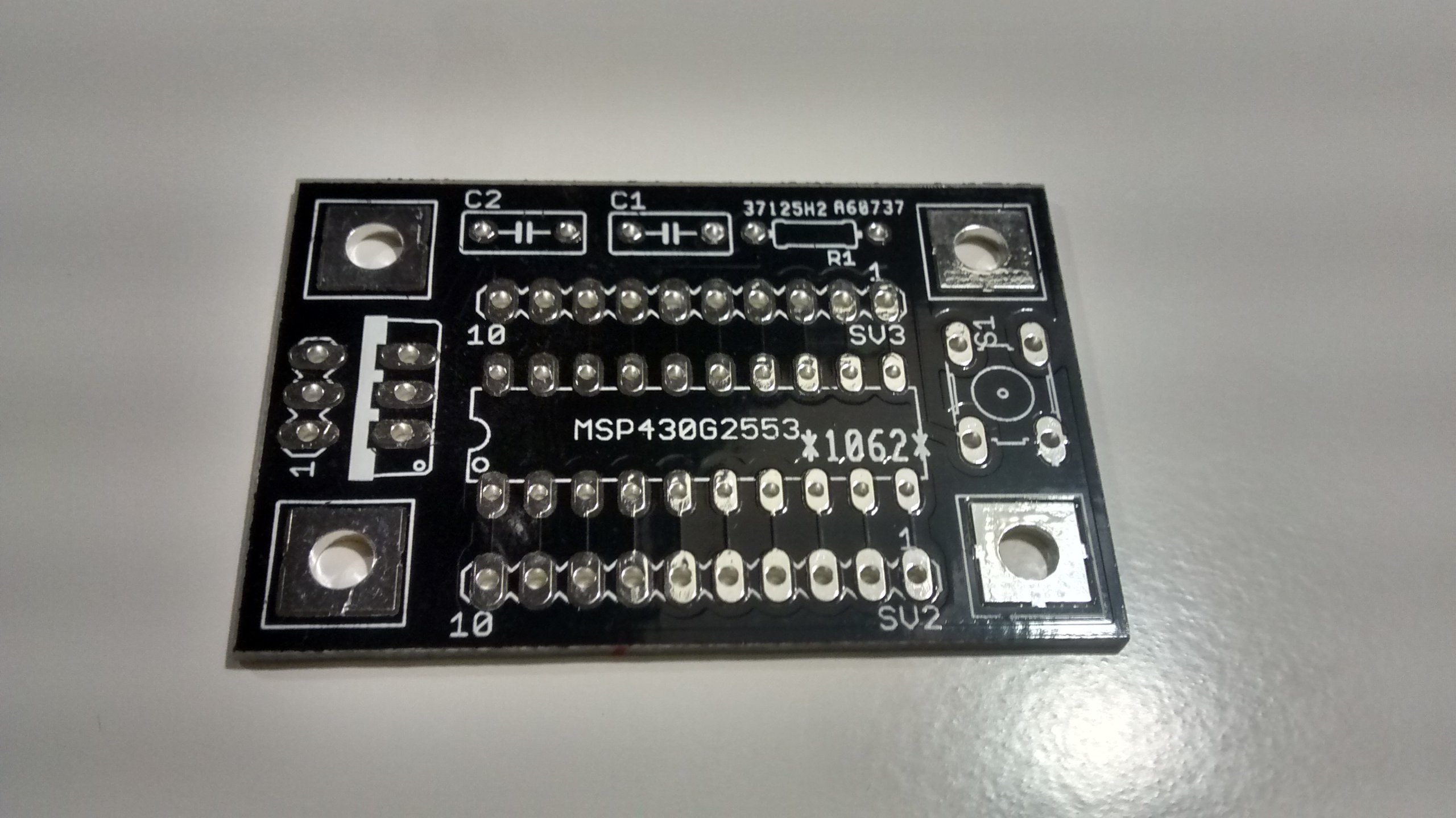 MSP430 Minimal Breakout - Bare PCB from Lageos on Tindie